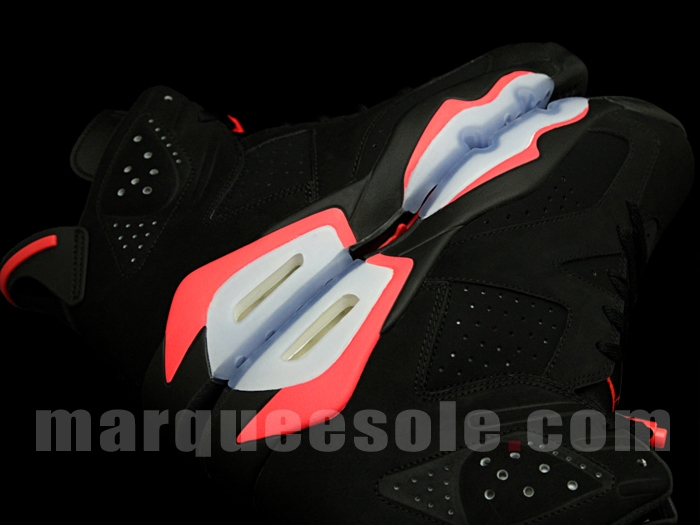 Latest Air Jordan VI Retro "Black Infrared" Photos