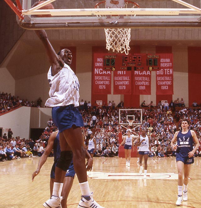 Photos of Michael Jordan playing Basketball in Adidas - Modern Notoriety
