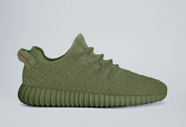 What If?: Adidas Yeezy Boost 350 "Olive" - Modern Notoriety