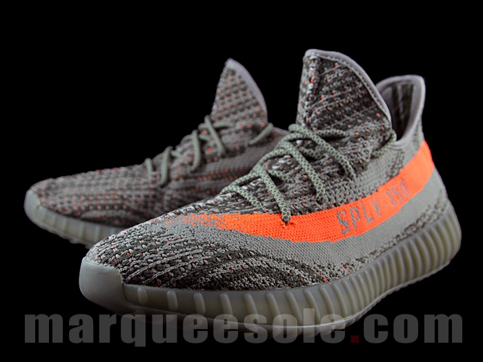 Adidas Yeezy 350 SPLY "Grey/Orange" - Modern Notoriety