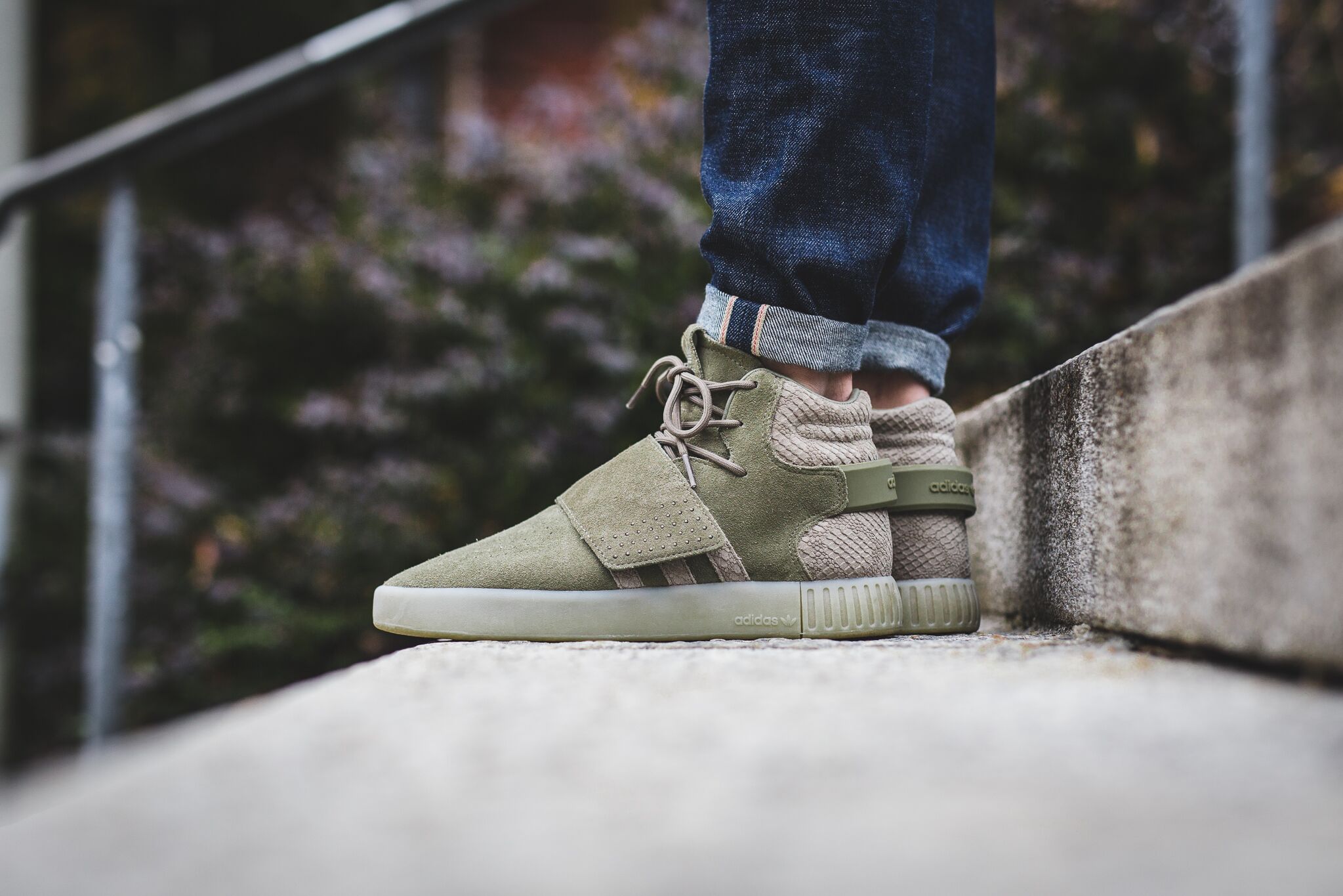 Adidas Tubular Invader STR "Sesame" - Modern Notoriety