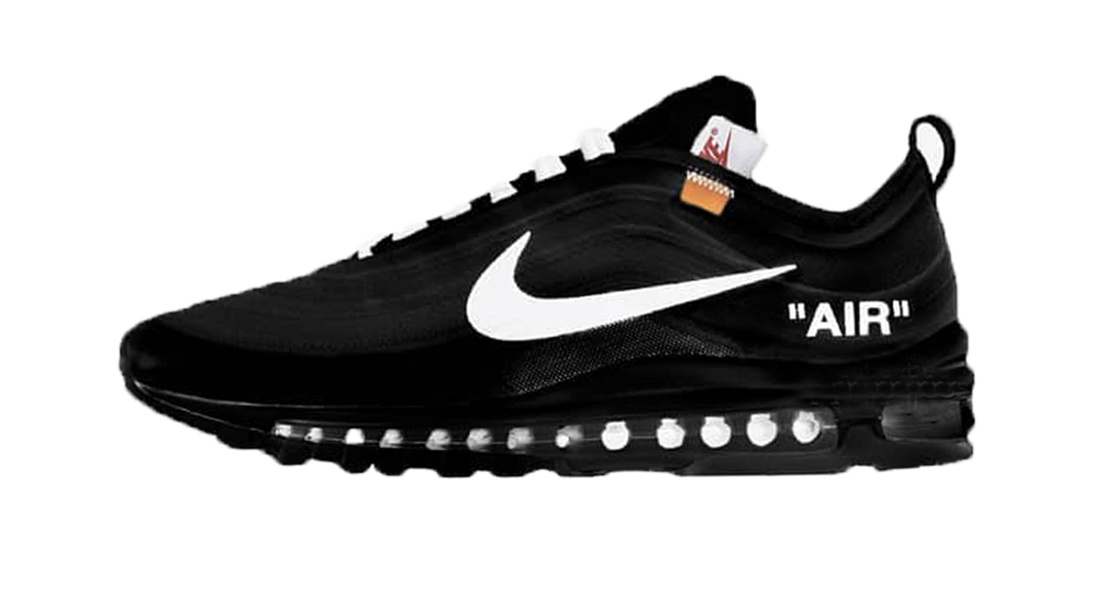 Off White x Nike Air Max 97 "Black" - Modern Notoriety