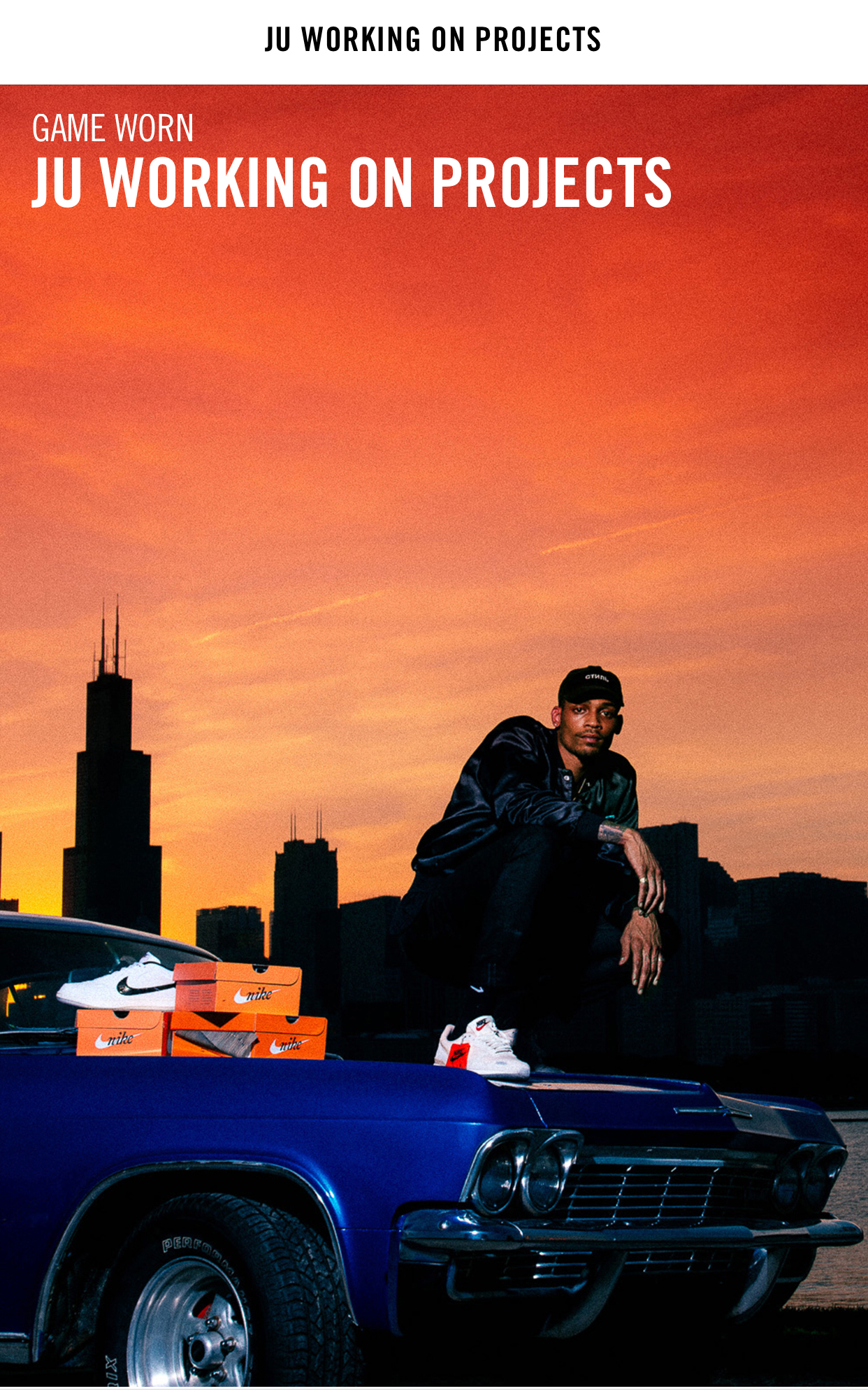 Juwop x Nike “Game Worn” Collection - Modern Notoriety