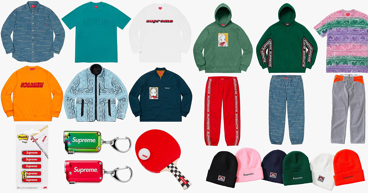 Supreme Fall/Winter '19 Week 3 Droplist - Modern Notoriety