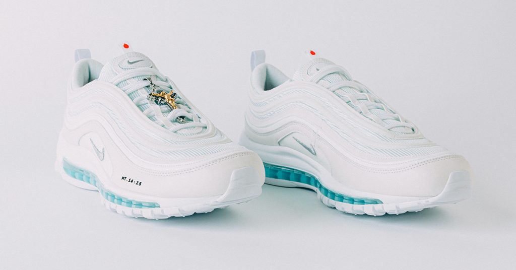 MSCHF x INRI Nike Air Max 97 "Jesus Shoes" - Modern Notoriety
