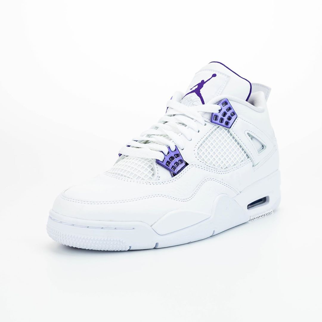 Air Jordan 4 "Court Purple" Releasing as Part of Upcoming "Metallic ...