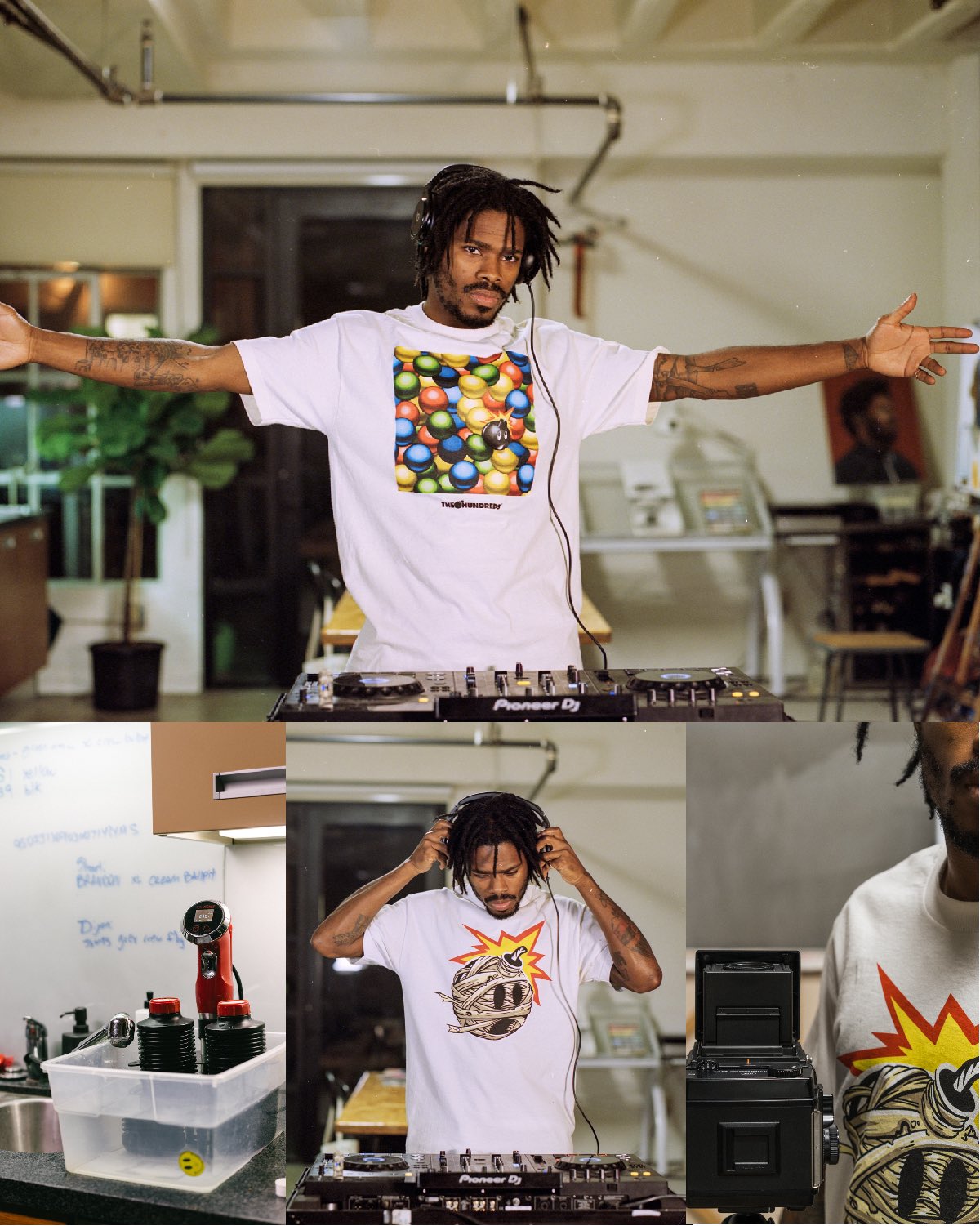 Blue The Great Shares Lookbook for The Hundreds Collab - Modern Notoriety