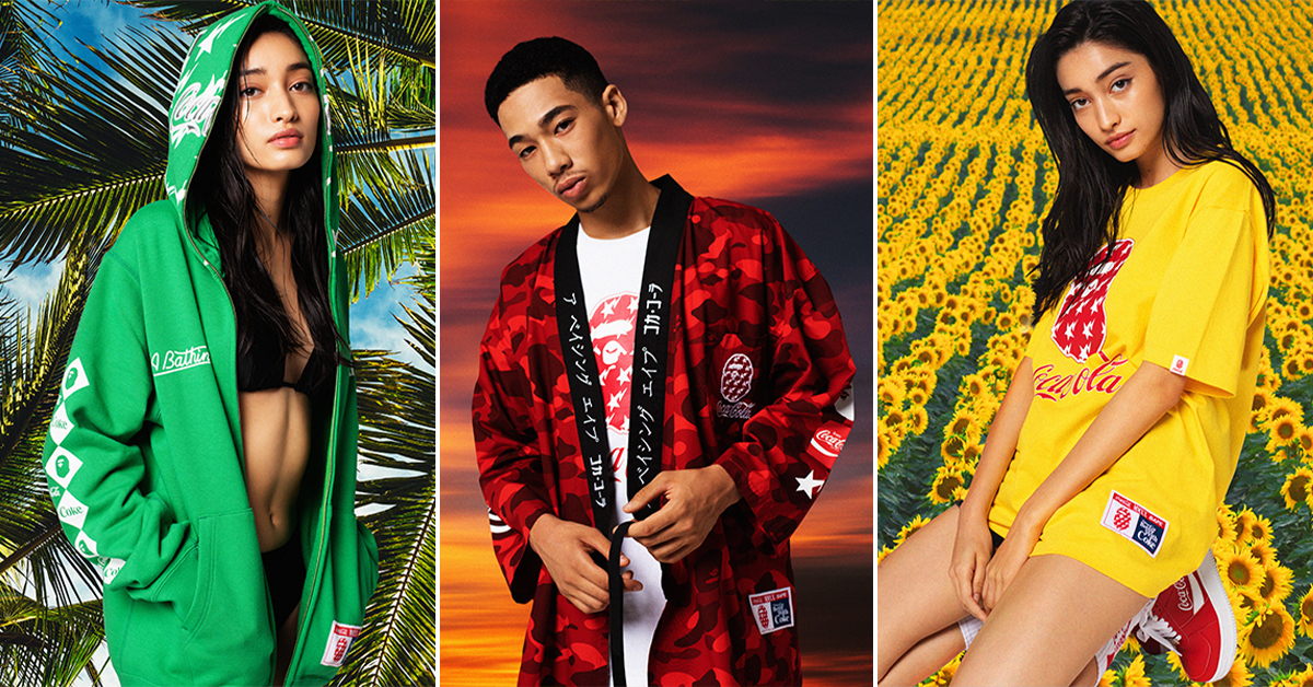 BAPE Teams Up With Coca-Cola on a Full Apparel Collection - Modern ...