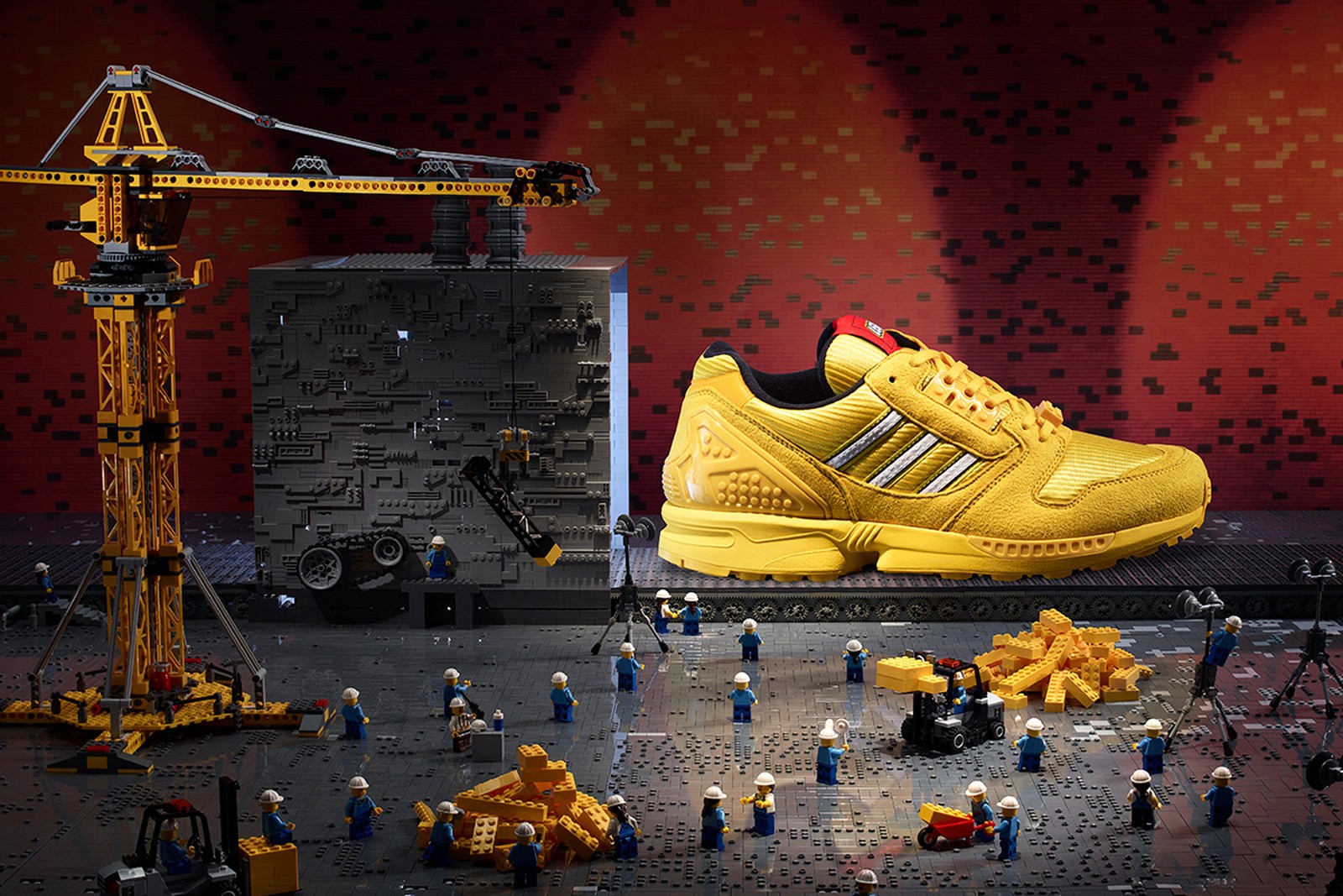 LEGO & adidas Announce Their ZX 8000 "Bricks" Collection - Modern Notoriety
