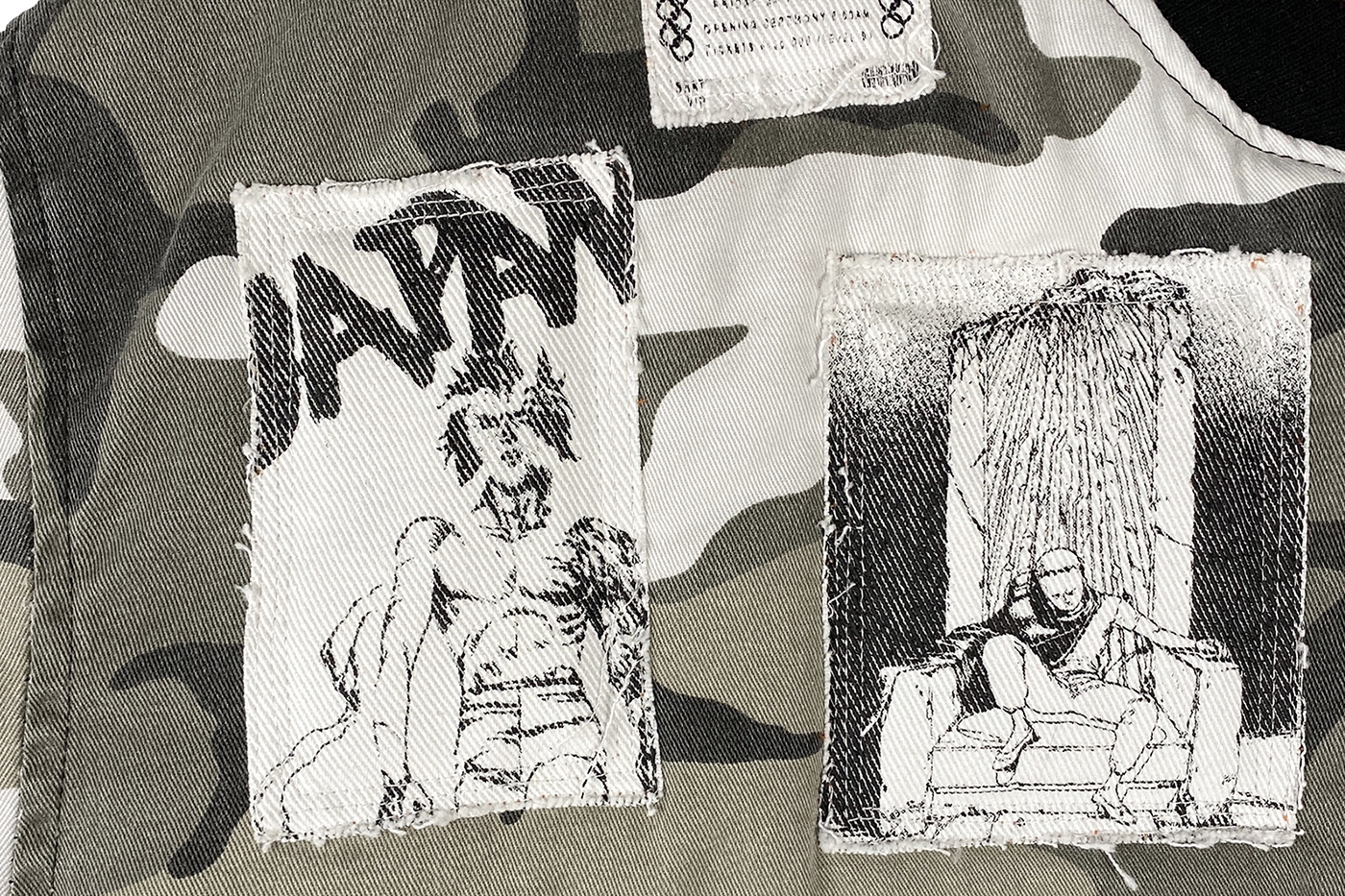 Rough Simmons Channels Raf Simons with Akira-Themed Bomber Jacket ...