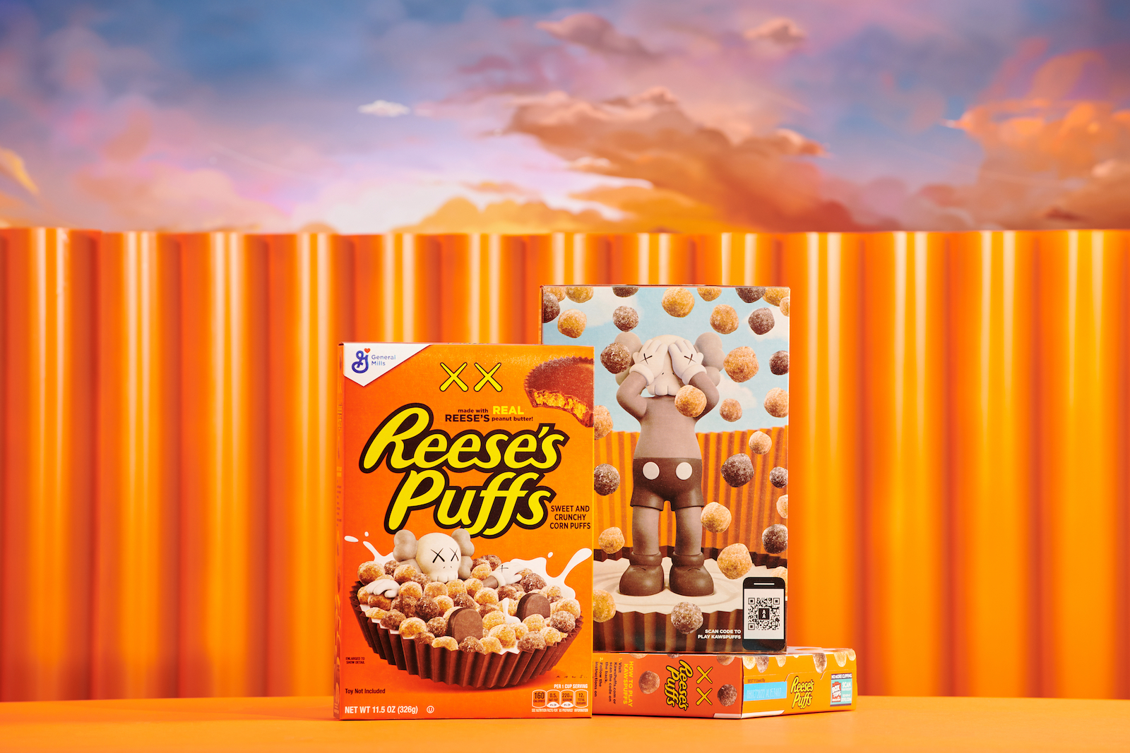 KAWS Launches Reese's Puffs Cereal Collaboration - Modern Notoriety