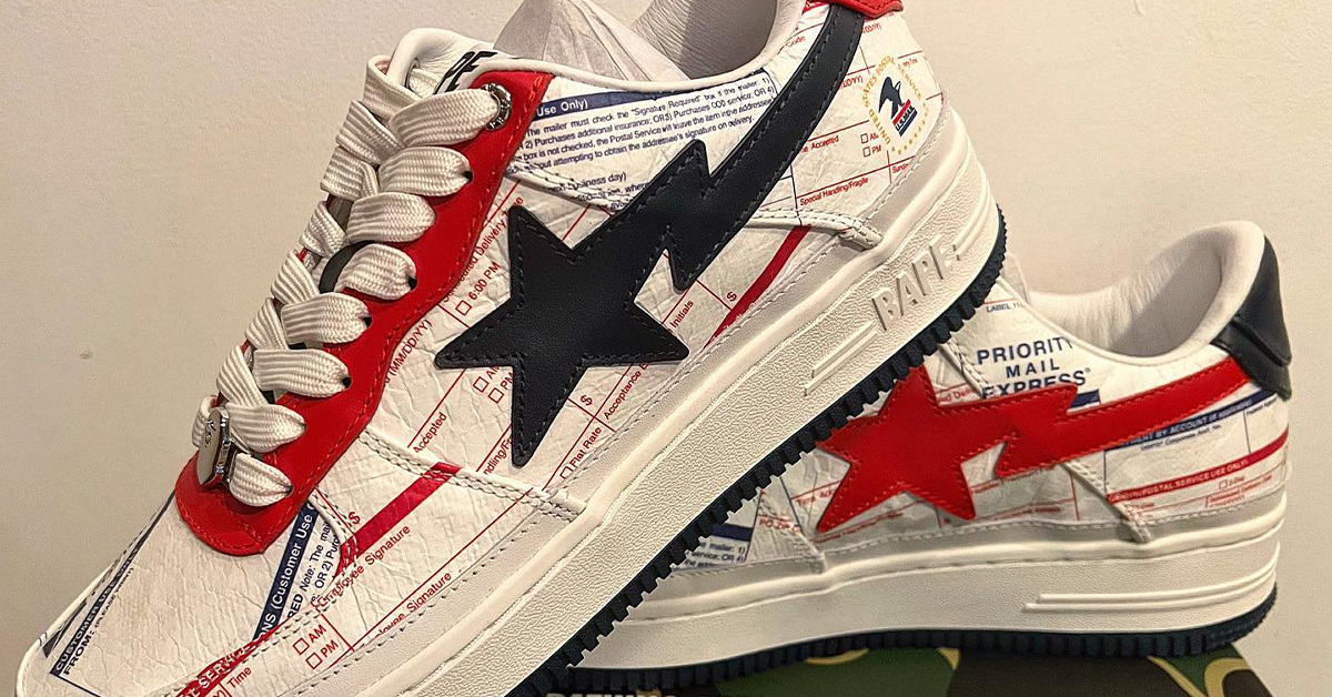 United States Postal Service Gets a BAPE STA Collab - Modern Notoriety