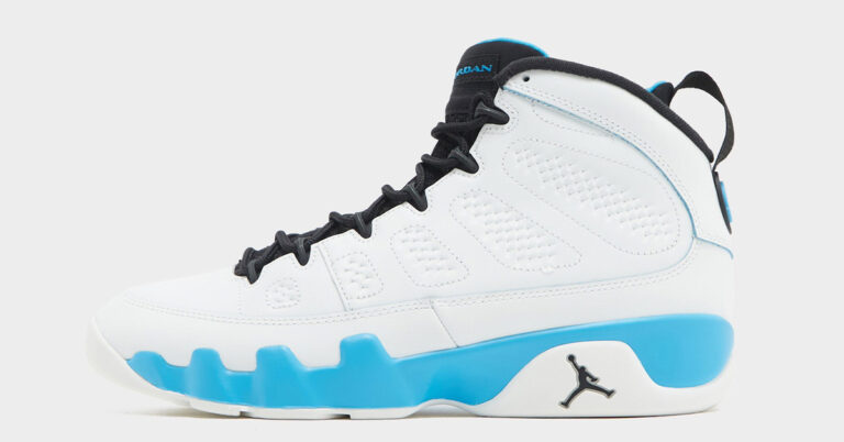 Air Jordan 9 UNC Powder Blue FQ8992-101 Release Date