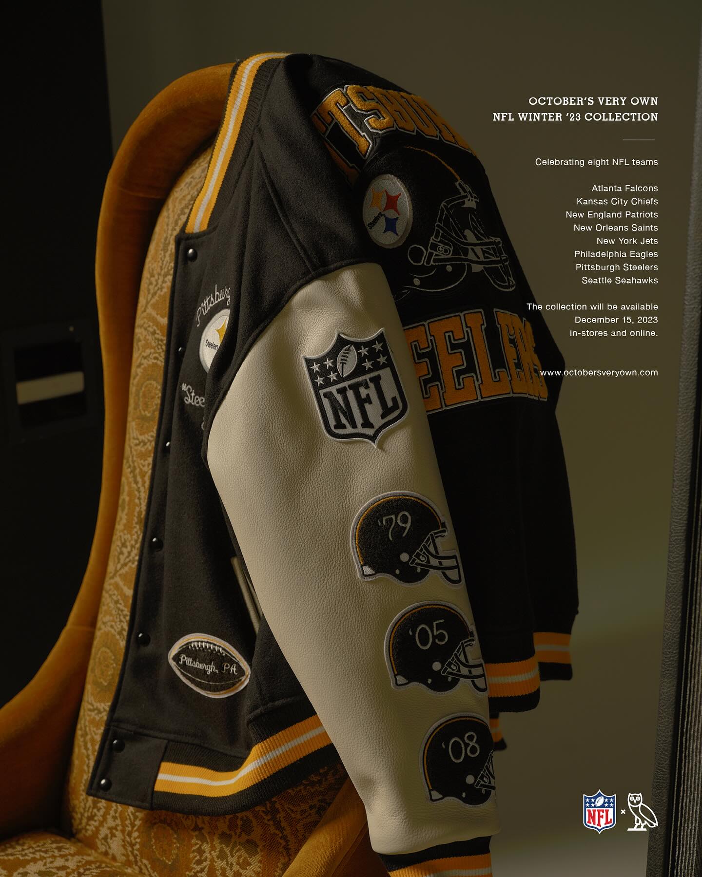 OVO & NFL Reconnect For Winter 2023 Collection - Modern Notoriety