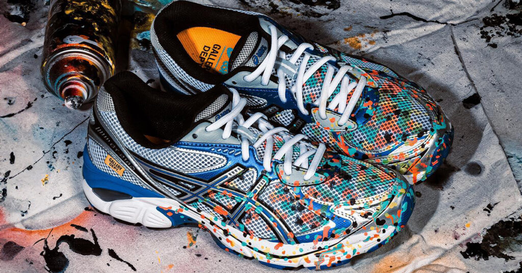 Gallery Dept ASICS GT-2160 Paint Splatter Release Date Info