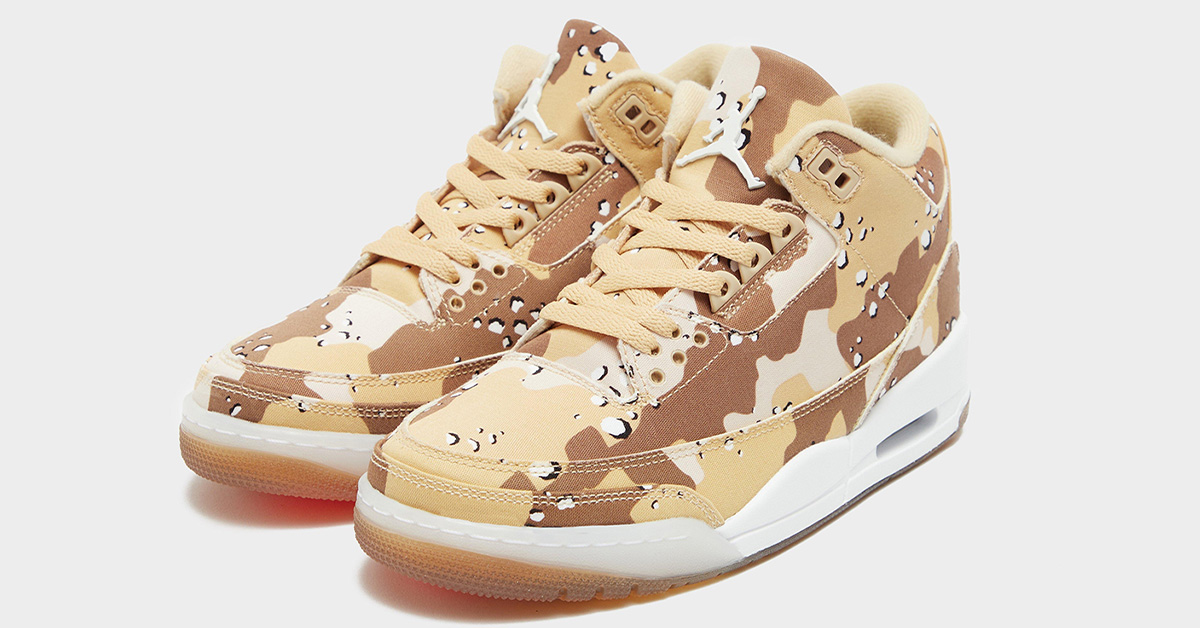 WNBA x Air Jordan 3 "Desert Camo" Revealed - Modern Notoriety