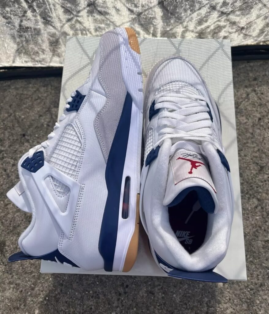 Nike SB x Air Jordan 4 "Navy" Dropping March 2025 - Modern Notoriety