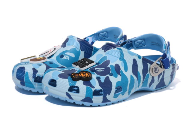 BAPE Unveils First Crocs Collaboration - Modern Notoriety