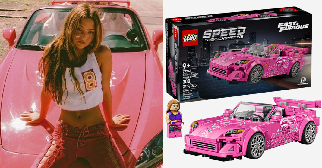 LEGO 2 Fast 2 Furious Honda S2000 Suki Pink Release Date - Modern Notoriety