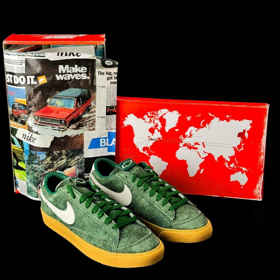 Devin Booker Chevrolet Nike Blazer Low Dark Green HV2197-300 - Modern ...
