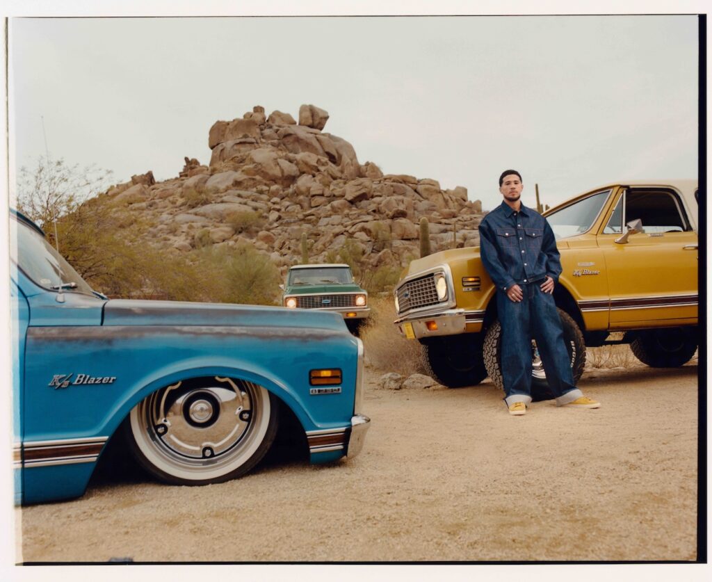 Devin Booker Chevrolet Nike Blazer Low Dark Green HV2197-300 - Modern ...