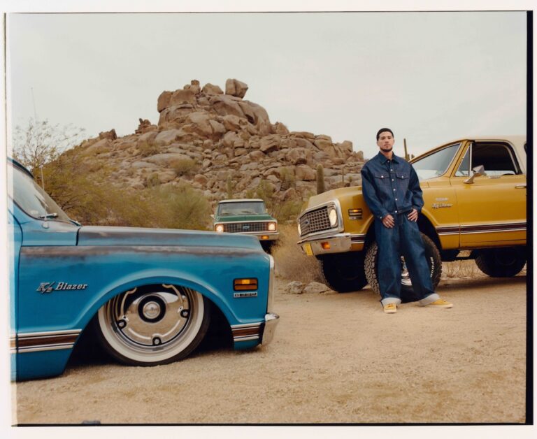 Devin Booker Chevrolet Nike Blazer Low Dark Green HV2197-300 - Modern ...