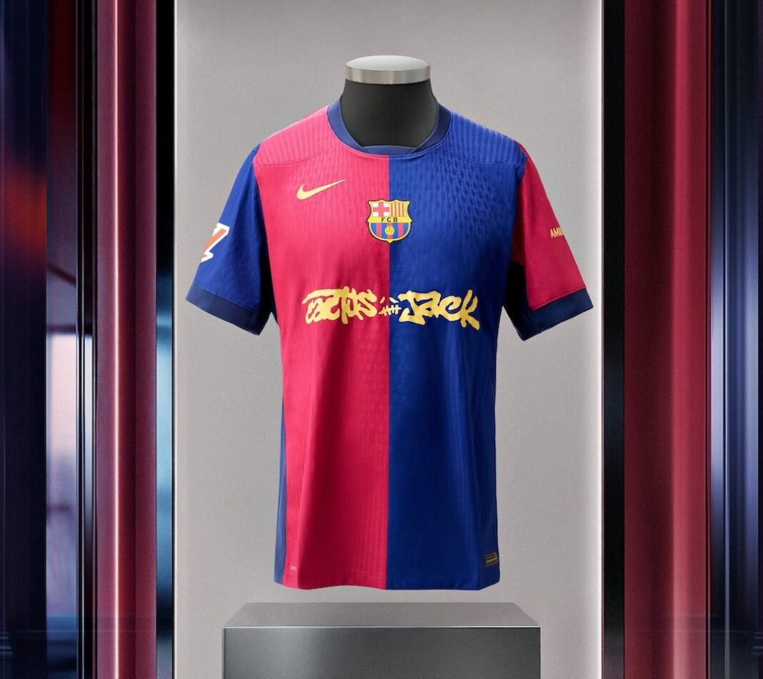 FC Barcelona x Travis Scott Jersey El Clásico Release Date - Modern ...